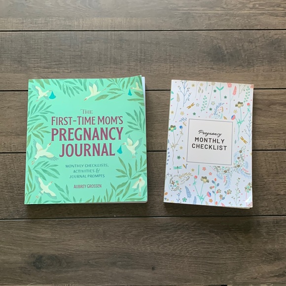 Other First Time Moms Pregnancy Journal Pregnancy Monthly Checklist